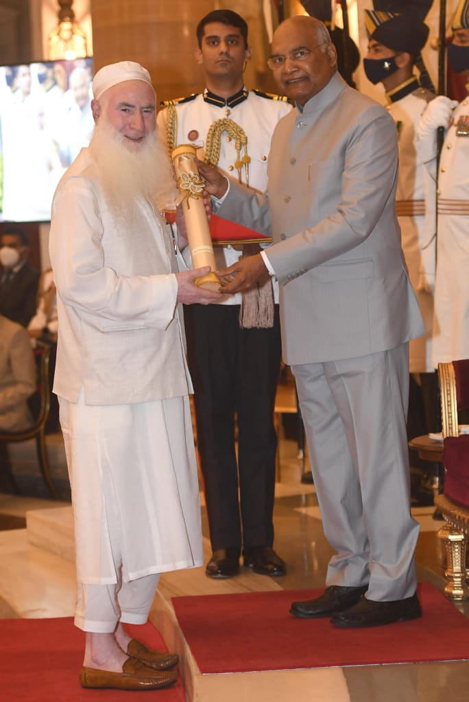 Haji Ghulam Rasool Khan receives Padma Shri for Art – The INS News