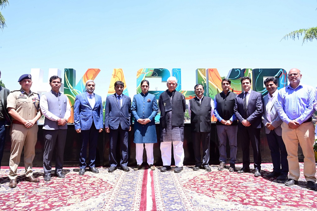 LG inaugurates Jhelum Rajbagh Riverfront, Terms It Model Of Urban ...