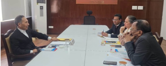 Justice Tashi chairs HLC meet – The INS News